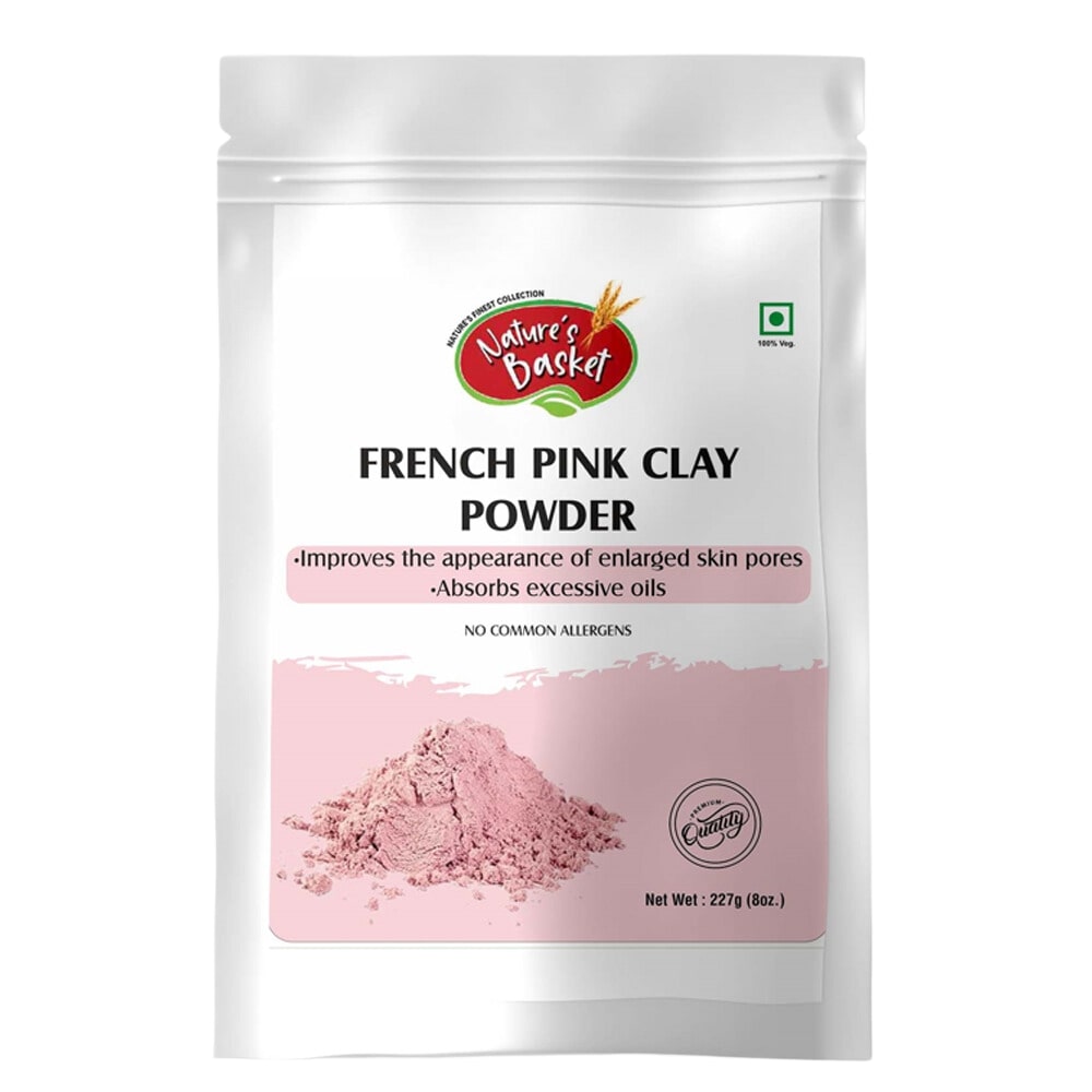 Nature's Basket French Pink Clay Powder - 227g – Nature's Basket AU