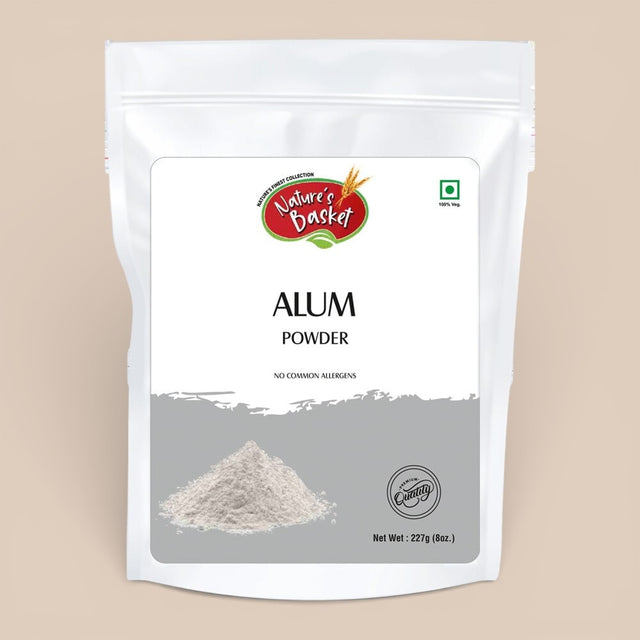 Nature's Basket Alum (Potassium Alum) powder 227g – Nature's Basket AU