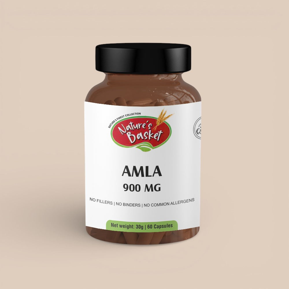 Natures Basket Amla (Phyllanthus Emblica) 900mg 60 Capsules – Nature's ...