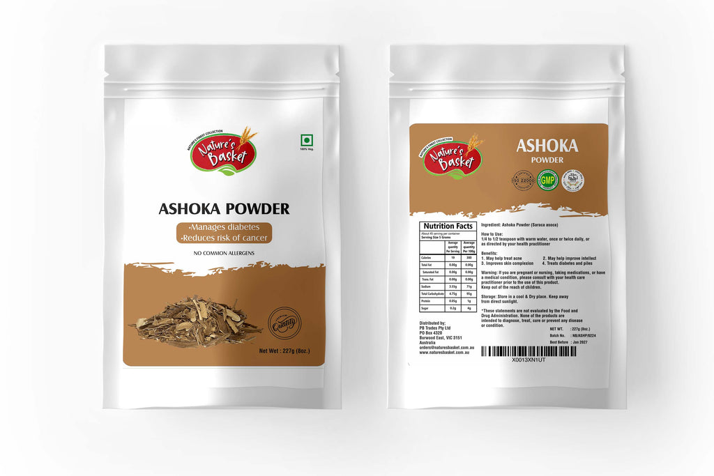 Nature's Basket Ashoka Powder - 227 Grams – Nature's Basket AU