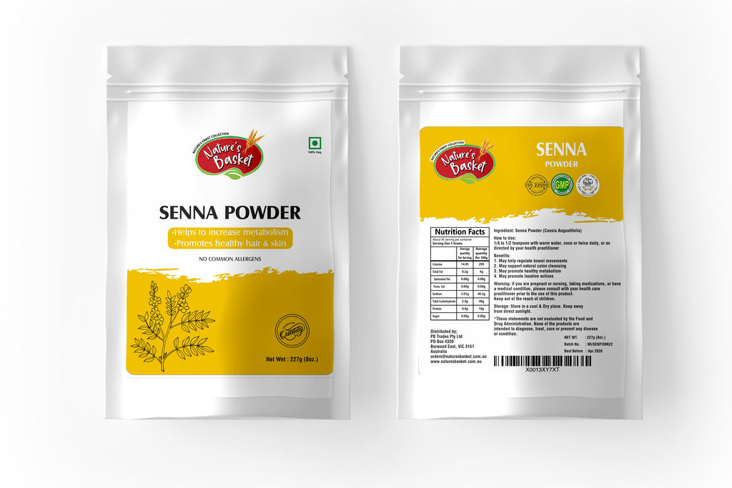 Nature's Basket Senna Powder - 227 Grams – Nature's Basket AU